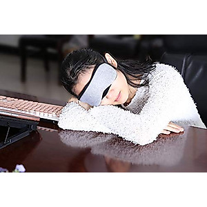 Portable Cold and Hot USB Heated Steam Eye Mask + Reusable Ice Gels for Sleeping, Eye Puffiness, Dry Eye, Tired Eyes, and Eye Bag with Time and Temperature Control, Best Mother's Day Gift