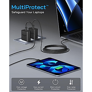 2 Pack USB C Charger for 45W Samsung Super Fast Charger with 6 FT Type C to C Fast Charging Cable Compatible with Glalaxy S23 Ultra/S23/S23+/S22 Ultra/S22+/S21, Galaxy Tab S8+