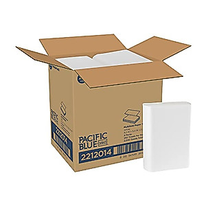 Georgia-Pacific 2212014 Professional Series Premium 1-Ply Multifold Paper Towels by GP PRO (Georgia-Pacific), White, 250 Towels Per Pack, 8 Packs Per Case