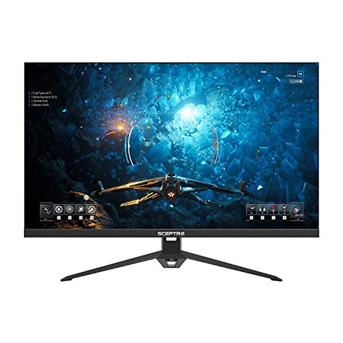 Sceptre 27-inch IPS Gaming Monitor 165Hz 144Hz HDMI DisplayPort 99% sRGB AMD FreeSync FPS RTS Build-in Speakers Machine Black