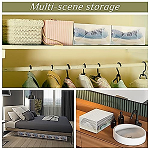 Set of 20 Clear Shoe Storage Boxes Stackable Shoes Organizer for Closet Shoe Organizer Plastic Shoe Containers Heavy Duty Shoe Bins Case for Boot Sneaker, 11.8 x 7.5 x 3.7 Inch