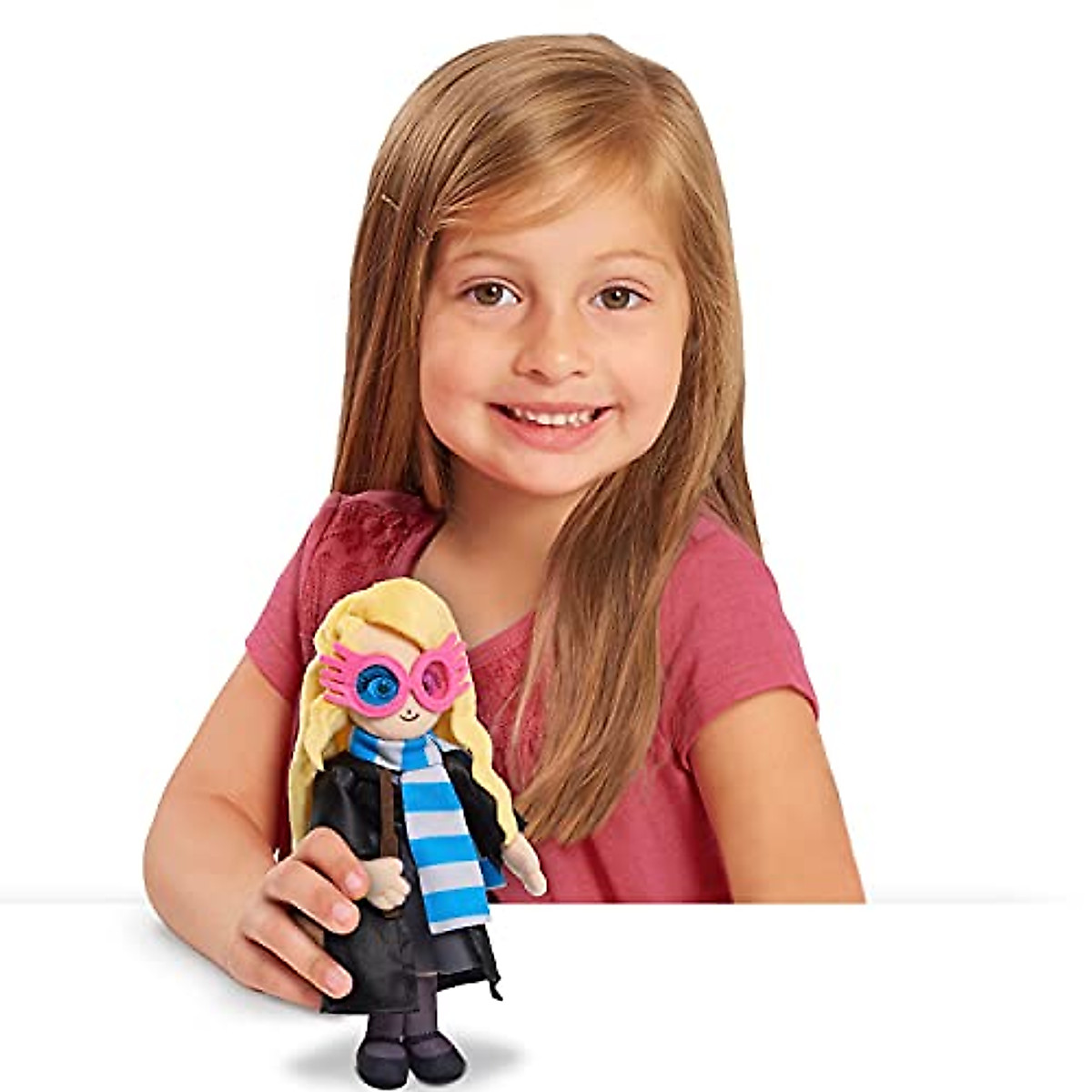 Harry Potter™ 8-Inch Spell Casting Wizards Luna Lovegood™ Small Plushie with Sound Effects, Kids Toys for Ages 3 Up by Just Play