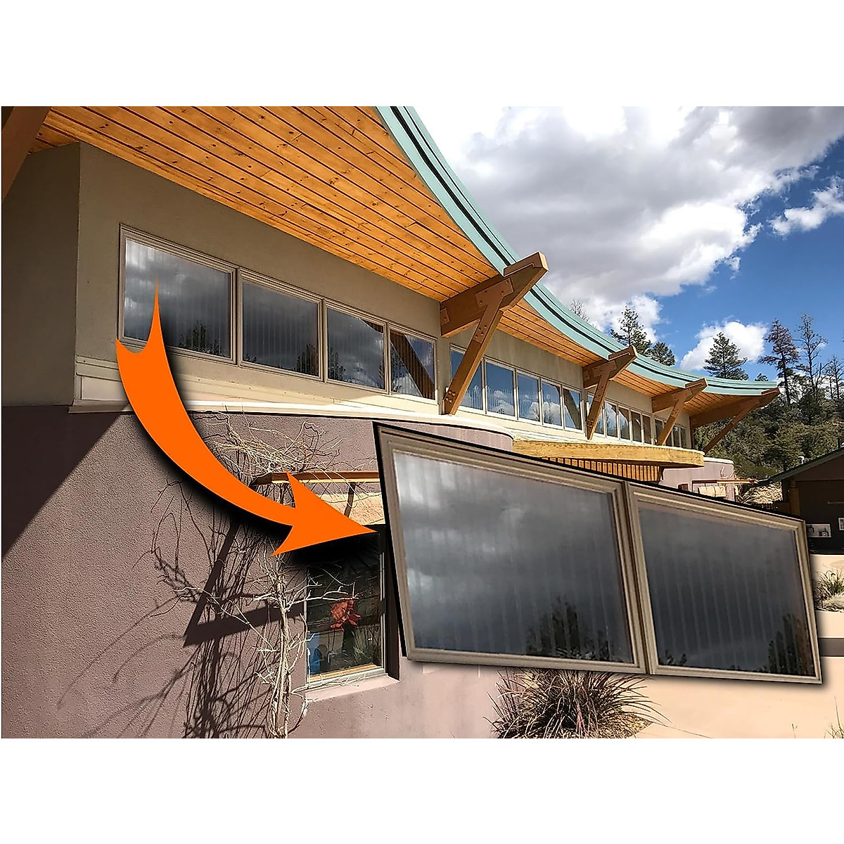 CollidEscape Spiderweb Clear Bird Tape for Windows (3/4" x 40' - Covers 2 to 3 Windows) | Window Decals to Prevent Bird Strike Prevention for Windows | Clear