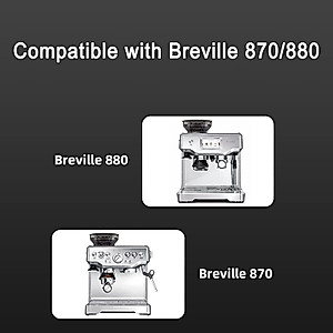 Silicone Anti-slip Pad Compatible with Breville 870/880 Coffee Machine Top Cover Mat Reduce Noise Easy to Clean Espresso Machine Accessory Food Grade Silica Gel Grey Mat US