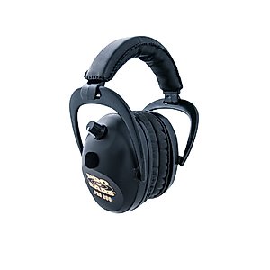 Pro Ears Pro 300, Electronic Sound Amplifier, Noise Dampener, DLSC Compression, NRR 26, Adjustable Amplification, Ear Muffs,Black
