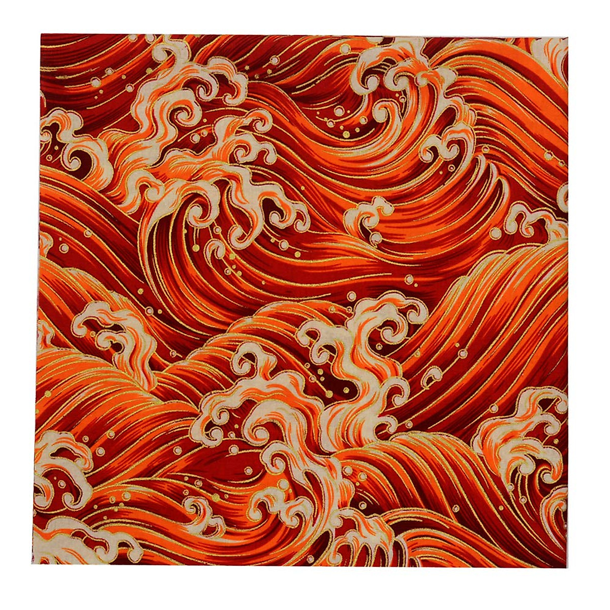 ACCOCO 5PCS Cotton Craft Fabric Bundle Squares Patchwork,20" x 20"Inch (50x50cm) Colorful Japanese Style Cotton Wrapping Cloth Squares Quilting Sewing Patchwork Fabric,DIY Scrapbooking Artcraft