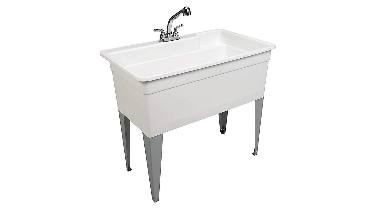 Mustee 28CF Big Utilatub Utility Tub - Large, Multi-Purpose Sink