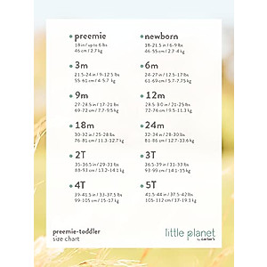 Little Planet Baby 3-Pack Organic Cotton Short-Sleeve Rib, Safari, 3 Months