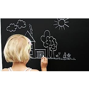 Home-it Self Adhesive CHALKBOARD, Shelf Liner, Contact Paper, 18 by 16 Inch, 2 Pack