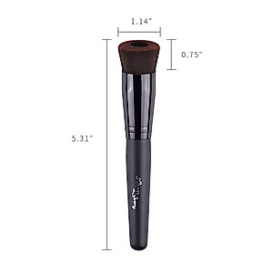 Anne's Giverny Liquid Foundation Brush Perfect Concave Face Makeup Brush