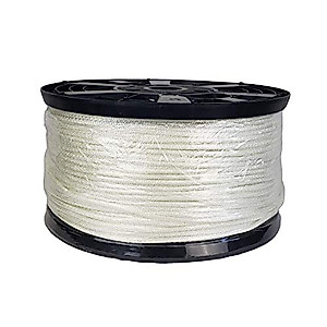 3/16 inch Nylon Rope - 1000 Foot Spool - Knotrite | 100% Nylon - Solid Braid - Dyeable - Industrial Grade