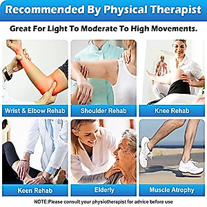 TABEKE Pedal Exerciser - Stationary Mini Exercise Bike for Arm/Leg Exercise, Portable Under Desk Foot Cycle Peddler with LCD Display (Black)