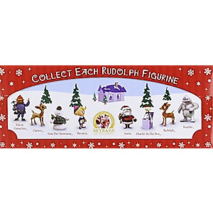 Beverly Hills Teddy Bear Company Rudolph #2 - Santa Clarice Set