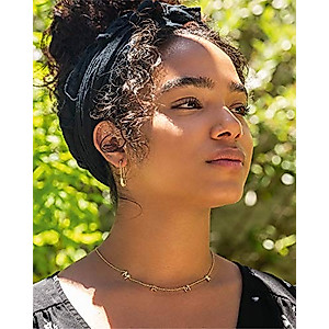 Benevolence LA Safety Pin Earrings for Women, Paper Clip Earrings, Dangle Earrings, Gold Plated Hoop Earrings, Safety Pin Jewelry, Paperclip Earrings