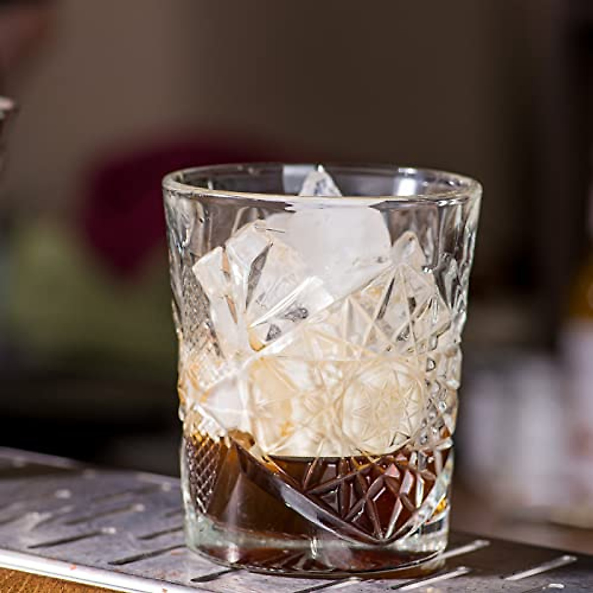 NUTJAM Stainless Steel Ice Pick,1 Pack Pick Tool with Safety Cover, Non-slip Wooden Handle Pick for Bars, Kitchen, Bartender Breaking Ice