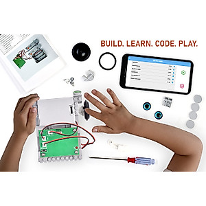 Buddlets-Bot Robot Toy Kit for Kids Ages 8-12 - STEM Coding Robotic Toy Car for Beginners - Engineering DIY Building Kit with Voice, Coding & App Controlled Robot