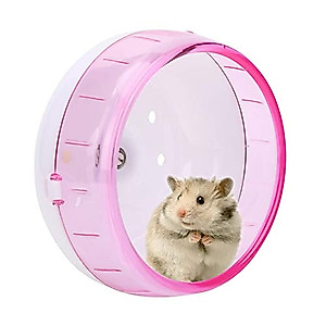 Hamster Exercise Wheel, Exercise Running Wheel Toy with Super Silent Roller for Small Pets Hamster Guinea Pig Chinchilla Rat Sugar Glider (#1)