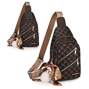 Anfei Sling Bags for Women Small Cross body Chest Bag Fanny Packs Cycling Hiking Travel Fashion Shoulder Backpack