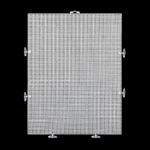 4PCS Fish Tank Divider, Aquarium Divider, Fish Clear Plastic Tank Separator with Suction Cups DIY Designed Clear Easy to Bent Cut and Assemble Reusable Partition Grid for Separating Fishes 10 x 13in