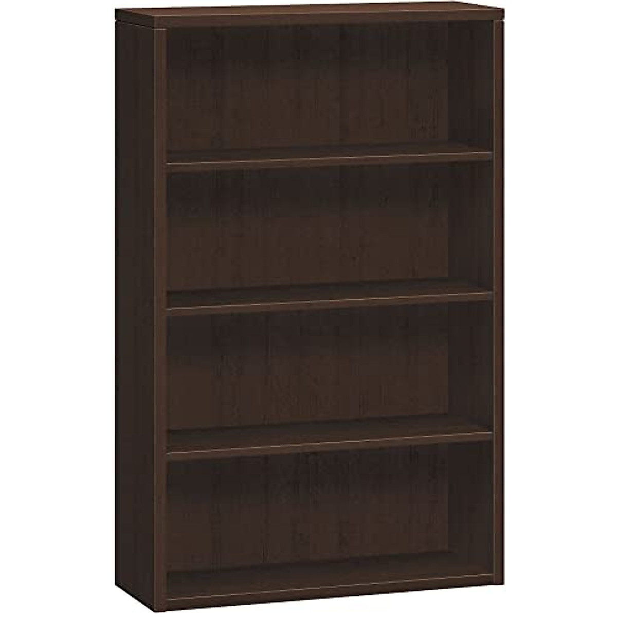 HON 10500 4-Shelf Bookcase Mocha