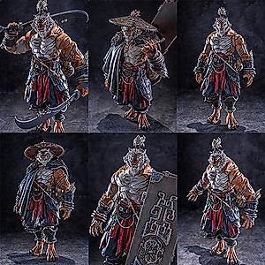 RAYGE3LOV Maestro Union FuRay Planet Blade Master Weng 1/12 Scale Figure 8.5in Furry Action Figures,Furay Planet Series weretiger Blade Master Weng wave3 weretiger,Orcs,Beastmen