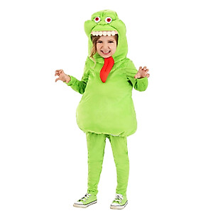 Fun Costumes Columbia Pictures Ghostbusters Slimer Dress for Toddlers, Ectoplasm Ghost Halloween Costume for boys and girls 2T