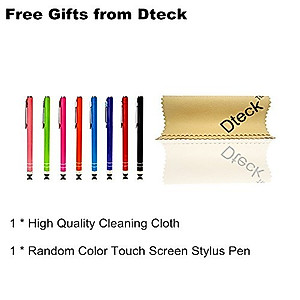 Dteck Case for Kindle Paperwhite (6" Display) - Slim Fit Folio Case Lightweight Flip Protector Durable Protective PU Leather Cute Cartoon E-Reader Cover Case (Purple Horse)