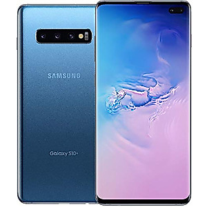 Samsung Galaxy Cellphone - S10+ - 128GB Sprint (Prism Blue) (Renewed)