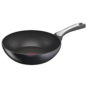 Tefal 28cm Wok Pan, Unlimited ON, Non- Stick Induction, Aluminium, Exclusive