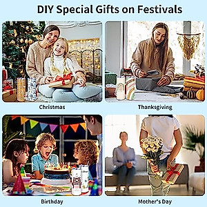 GMFINE Sublimation Tumbler Blank 20 oz Skinny Straight with Lids & Metal Straw, Stainless Steel Insulated Sublimation Cups Blank for Mugs Tumbler Heat Press, Pack of 8