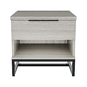 Boyd Sleep Catania, Contemporary Wood Finish, 5 Piece Drawer, Barnwood Grey Nightstand