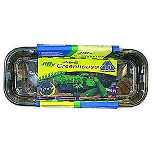 Jiffy J410 42mm Windowsill Greenhouse 10 (Pack of 3)
