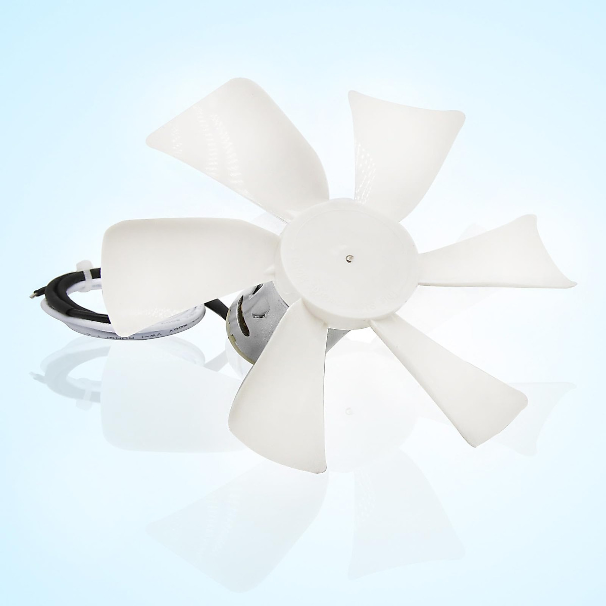 6’’ RV Vent Fan Motor & Fan Blade Replacement, 12V D-Shaft RV Vent Motor Compatible with Heng's, Elixir, Jensen, Jayco,Toyota Dolphin RV