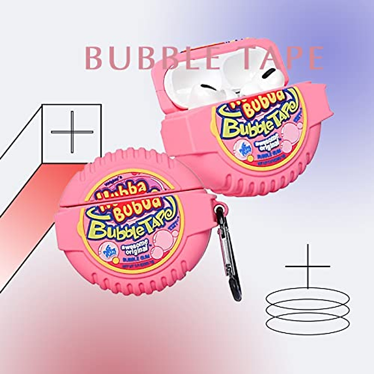 Compatible with Airpods Cases, Cute 3D Soft Silicone Cartoon Cool pods Case, Shockproof Protective Stylish Funny Cover Shell Skin Gift for Kids Boys Girls Teens Women Compatible with Airpods 2 case