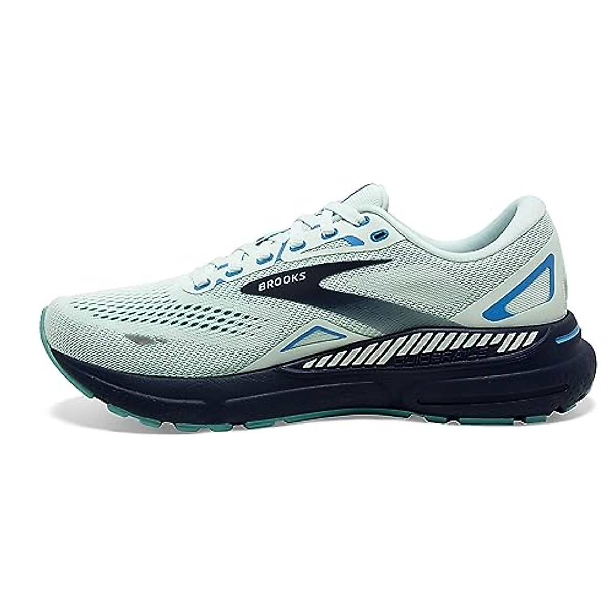 Brooks Women’s Adrenaline GTS 23 Supportive Running Shoe - Blue Glass/Nile Blue/Marina - 11.5 Wide