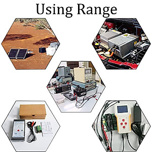 HCFeng DC Plug Power Adapter Cable, 12V DC Male/Female Jack to Alligator Clip Power Cable DC5521(5.5mmx2.1mm) Cable with Double Alligator Clips for CCTV Camera and Lighting[4pack /50cm]