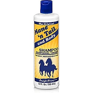 Mane 'n Tail & Body Shampoo for Shiny & MANAGEABLE Hair 12 oz For Horses and Humans