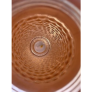 SAIRA’S 100% PURE COPPER WATER BOTTLE - LARGE 32 OZ - Boost Your Health - Huge Benefits - Handcrafted To Perfection - Keep Hydrated - Ayurvedic Water Bottle – Drink More Water - The Perfect way To Chill Water - Leak Proof Design - Perfect For Gift-Carved