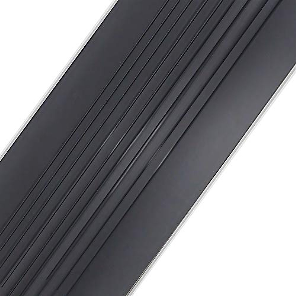 DGSL Garage Door Seals Bottom Rubber Weather Stripping Kit Seal Strip Replacement,Universal Weatherproof Threshold Buffering Sealing Rubber 5/16 Inch T Ends, 3 3/4 Inch Width (16 Ft, Black)