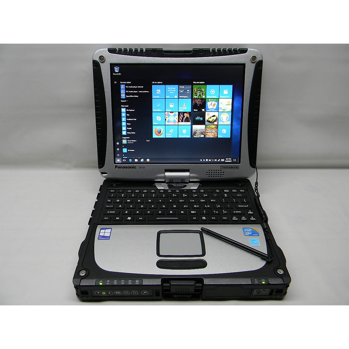 Toughbook Model CF-19 Super Rugged Extra Tough Tablet Win 10