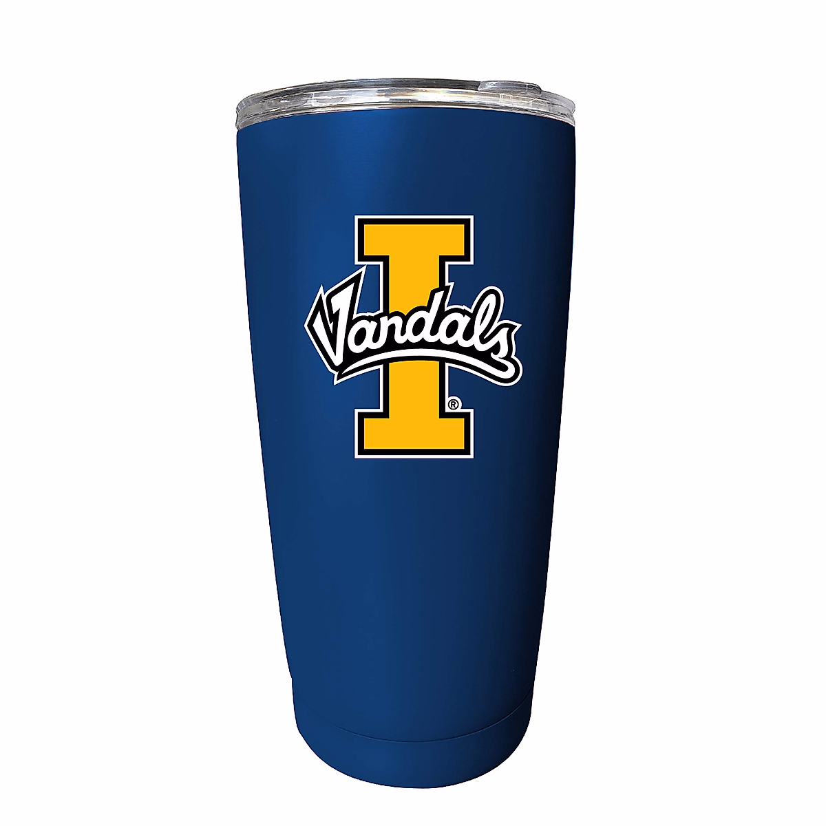 Idaho Vandals 16 oz Insulated Stainless Steel Tumbler Straight - Navy. Officially Licensed Collegiate Product