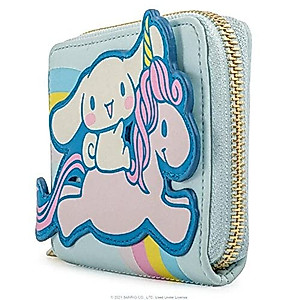 Loungefly Sanrio Hello Kitty Cinnamoroll Unicorn Faux Leather Ziparound Wallet
