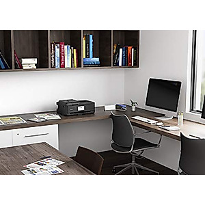 Canon PIXMA TS9520 All In one Wireless Printer Home or Office| Scanner | Copier | Mobile Printing with AirPrint and Google Cloud Print, Black, Works with Alexa, One Size