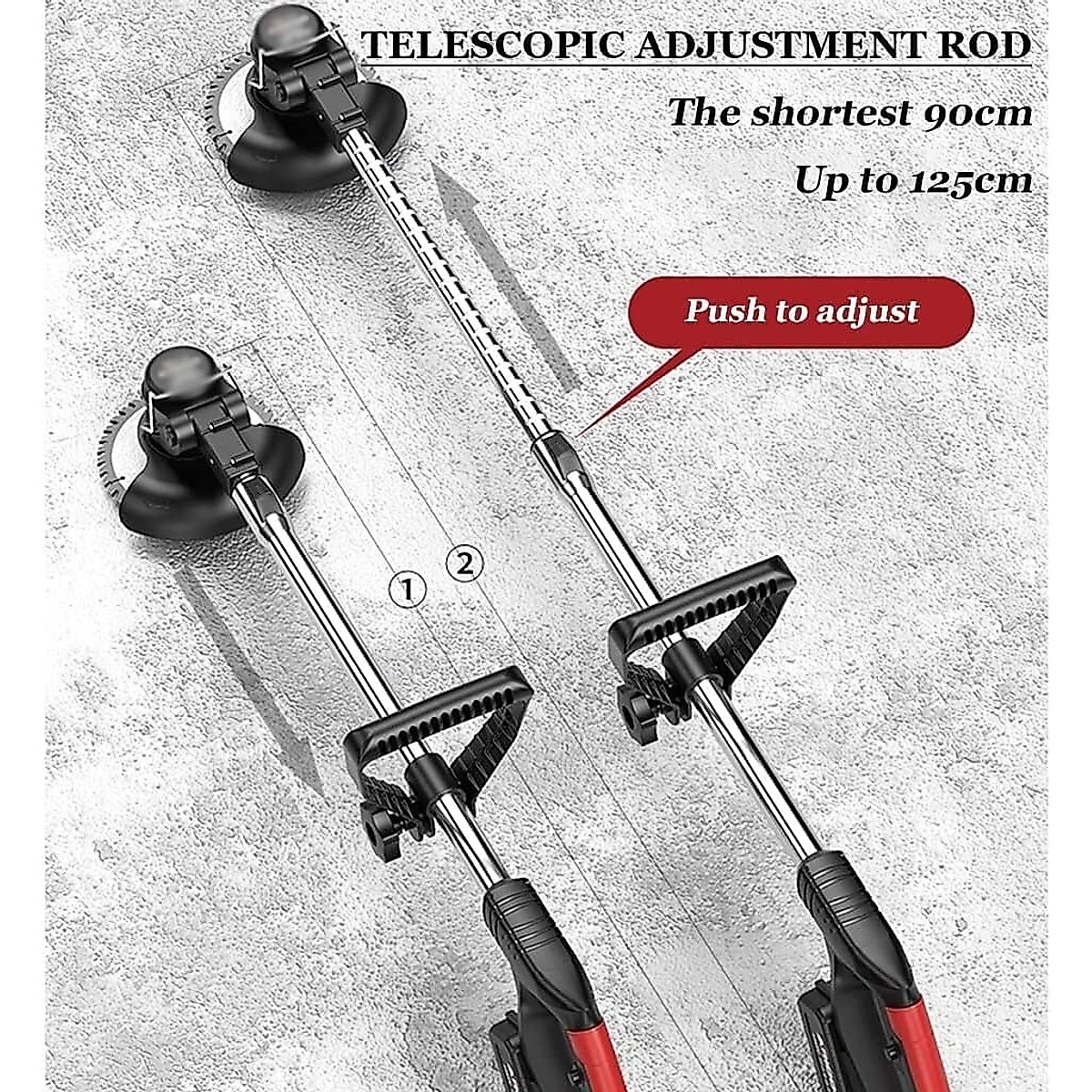 Handheld Cordless String Trimmer Weeder Small Household Electric Lawn Mower Yuanlin Multifunctional Weeder Retractable Rod 12V Lithium Battery Charger