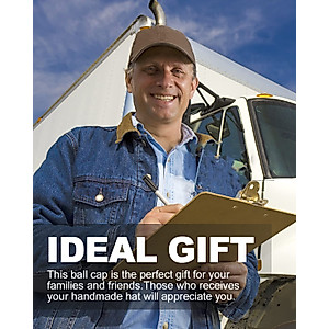 Zylioo XXL Structured Baseball Cap Hat,Oversized Baseball Hats,Big and Tall Dad Cap for Large Heads,Enormous Golf Cap Coffee