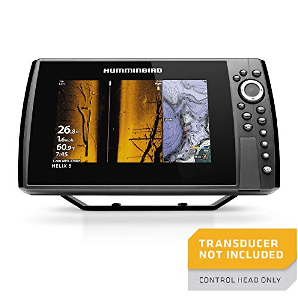 Humminbird 411350-1CHO Helix 8 Chirp MEGA SI+ GPS G4N CHO (Control Head Only) Fish Finder