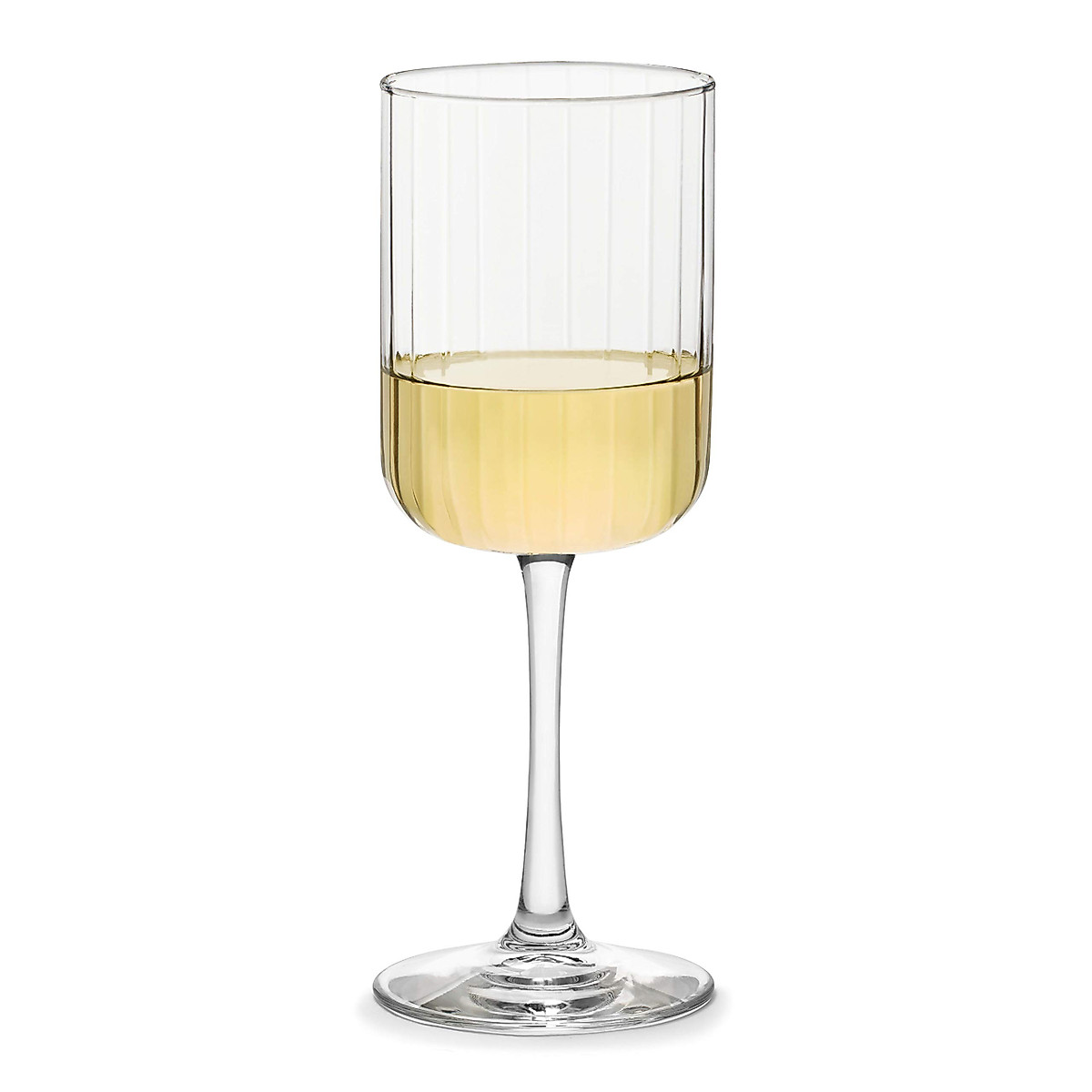 Libbey Paneled All Purpose Wine Glasses, 13.5-ounce, Set of 4