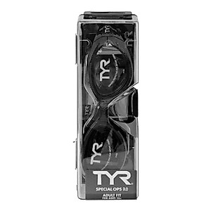 TYR Special Ops 3.0 Non-Polarized Adult Fit, Smoke/Black/Black