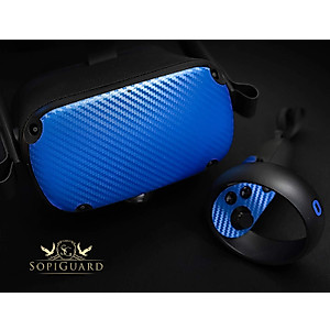 SopiGuard Skin for Oculus Quest Precision Vinyl Sticker Skin (3M Black Camo)