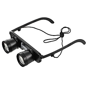 BESPORTBLE Eyeglasses Binocular Hands-Free Binocular Glasses 3 x 28 Binocular for Fishing Bird Watching Travel Sightseeing Outdoor Sports Concerts Theater Opera TV